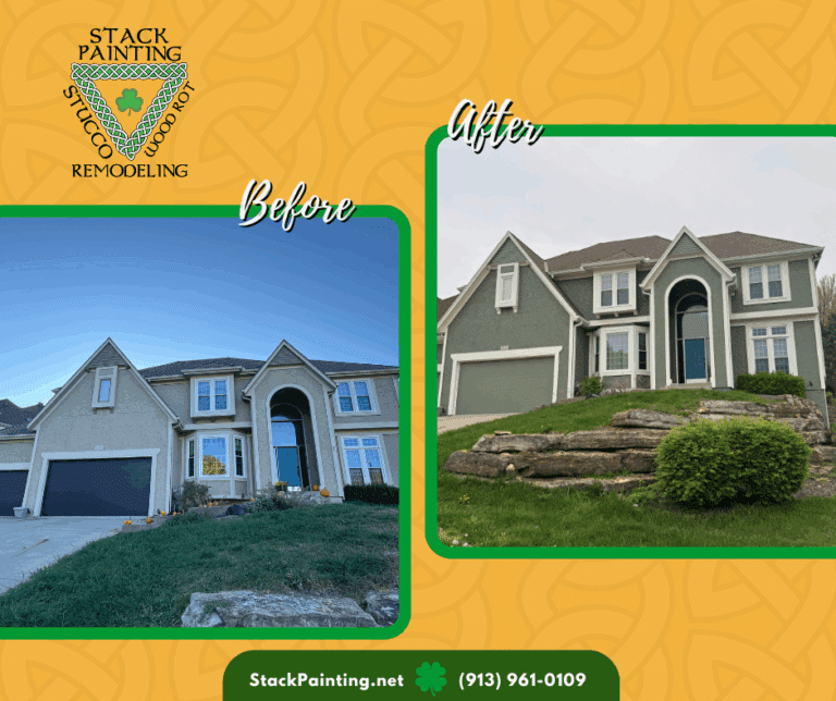 Stucco Repaint in Kansas City, MO – Project for Jennifer S. | Stack ...